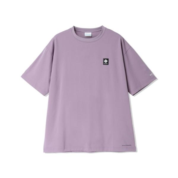 【LOCK×Columbia】アウトドアモンスターと初コラボ！野外フェスを盛り上げよう。■カラー：SPU SPT ( 555 Shale Purple Seseragi Print )■サイズ：S ( 着丈/68.5cm、胸囲/115cm、...