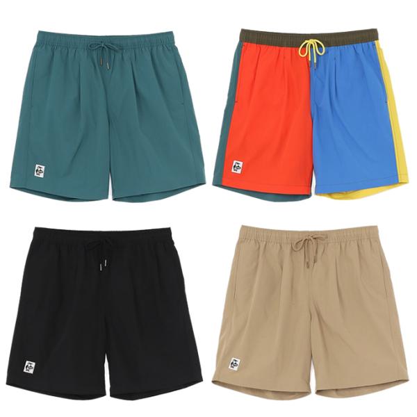 ■カラー：Beige、Black、Deep Teal、Red Crazy■サイズ(cm)：S ( ウエスト幅/34、ヒップ/55、股上/28、股下/19、わたり幅/34.5 )M ( ウエスト幅/36、ヒップ/57、股上/28、股下/19、...