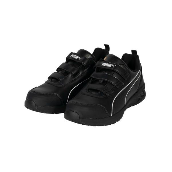 安全性とデザイン性を兼ね備えたPUMASAFETY日本限定モデルのニュースタンダード■カラー：ブラック(ブラック・ホワイト)■サイズ：23.0cm〜29.0cm■素材：アッパー/合成繊維ソール/合成底先芯/グラスファイバー強化合成樹脂検索ワ...