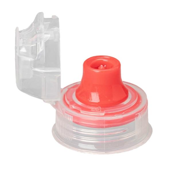 「Flip cap 4個」は、市販のペットボトルに対応する便利なキャップセットです。視認性の高い赤色を採用し、軽量で1個わずか4g。他社製品では止水弁付きが多く、飲みにくさやボトルの変形が課題でしたが、「Flip cap」は軽く握るだけで水...