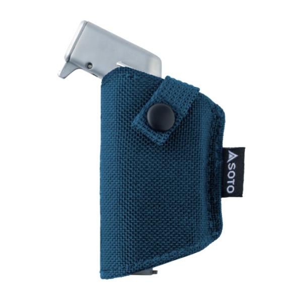 マイクロトーチEDGEに限定カラーのホルスターがセット■カラー：ネイビー■サイズ：横幅/5.1cm、高さ/9cm、奥行/1.9cm※製品によって仕上りサイズに多少の誤差がありますのでご了承下さい。■重量：83g■火炎温度：1,300℃■素材...