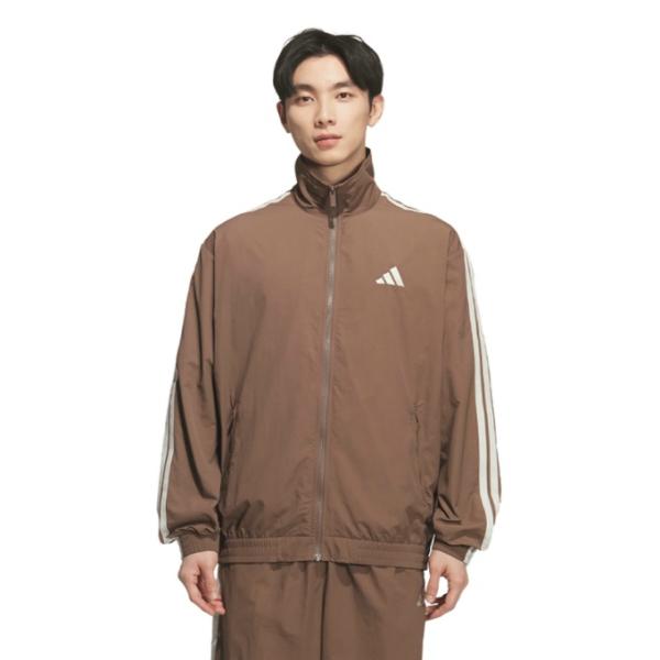 ■カラー：BR(KQ6941/EARSTR/ALUMIN)■サイズ：S、M、L、XL、2XL、3XL■素材：ナイロン100%■特徴：ルーズフィットジップクロージャーとスタンドカラーツイル構造※商品画像はサンプルのため、若干の仕様変更がある場...