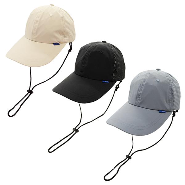 接触冷感生地を使用し、ひんやりなめらかな肌触り■カラー：BLACK、D.BLUE、Lt.BEIGE■サイズ(実寸サイズ)：頭周り/58.5cm※製品によって仕上りサイズに多少の誤差がありますのでご了承下さいませ■素材：表地/ナイロン88%、...