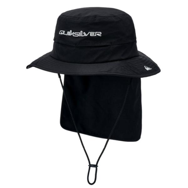 ■カラー：BLK■サイズ：本体/F ( つば/6cm、高さ/8cm、頭回り（内寸）/57cm、幅/あご紐67cm )垂れ長さ（最長）/縦21cm、横24cm※製品によって仕上りサイズに多少の誤差がありますのでご了承下さい。■素材：ポリエステ...