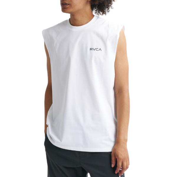 吸水速乾性・UPF50+のUVプロテクション・4WAYストレッチ・耐塩素性を備えた「SURF TEE」シリーズのスリーブレスラッシュガード。軽やかな質感と自然な肌触りで、快適な着心地をキープします。バックに縦にあしらったRVCAロゴがスタイ...