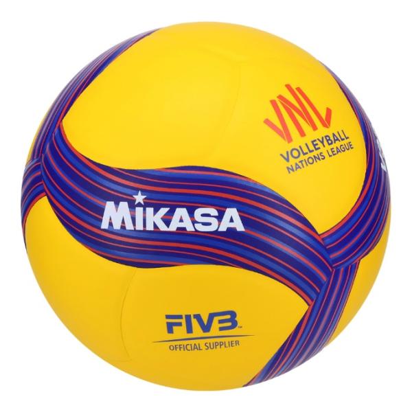 Volleyball Nations League(VNL) 公式試合球デザイン レプリカモデル。VNL公式試合球のデザインを踏襲したレプリカモデルです。■サイズ：5号 ( 直径/21cm )■重量：0.3kg■対象：高校生以上■素材：人工...