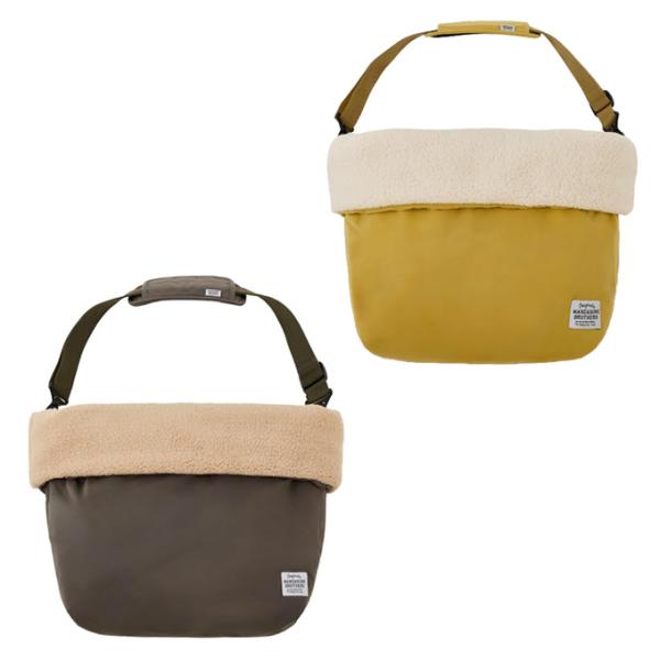 持ち運べるふかふかベッドとして大人気のスリーピングバッグ。カフェマット、ペットカートの中に入れても使用、愛犬を連れて移動する際はそのままキャリーとしてご使用いただけます。■カラー：チャコール、マスタード■素材：ポリエステル■原産国：中国■機...