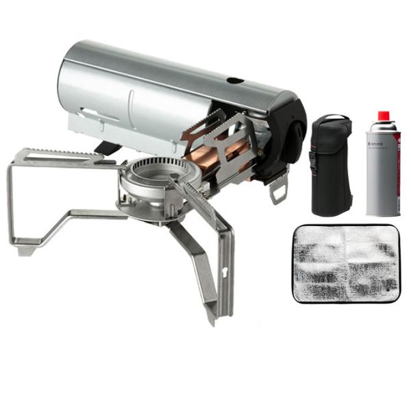 【GS-600SL】■サイズ：301mm×346mm×120mm■重量：1.4kg■収納サイズ:90mm×120mm×255mm■最大出力：2100kcal/h■材質：ステンレス、スチール、アルミニウム合金、ブラス、樹脂、ゴム■対応鍋径：最...