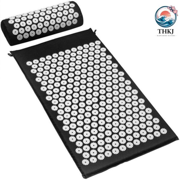 就寝前に使用を改善する残り性のある泡マットは分にあなたの、と異なり多くマットのみカバー背中、このセットは枕ネックとよりホックためツボでカバー疼痛緩和。マッサージクッションや首枕 - 指圧マッサージマットは、筋肉の緊張を解放する、綿100％と...