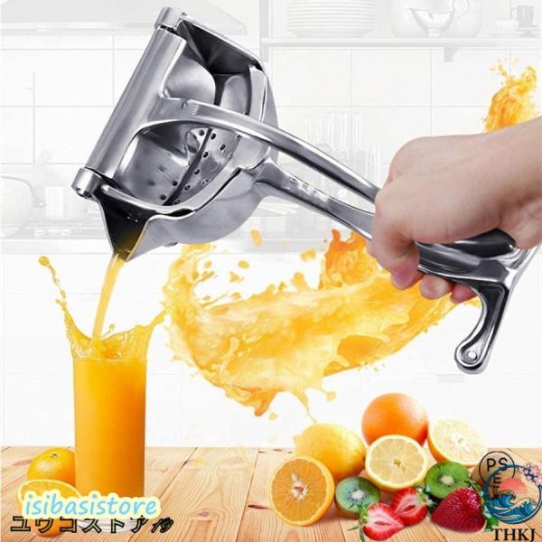 【合理化ハンドルの設計】：人間化されたハンドルの設計、快適なグリップ、ハンドルの構造により、押し出しプロセス中の電力を節約します。足のデザインにより、滑らずにジューサーをテーブルに簡単かつ安全に置くことができます。滑らかなライニング、通気孔...