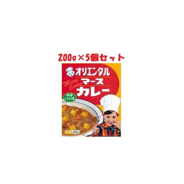 昭和３７年発売のロングセラー「マースカレー」のレトルト版です。オリエンタル独自のマースチャツネとともにじっくり煮込んだ、どこか懐かしく、まろやかで、コクのある味わいをお楽しみください。