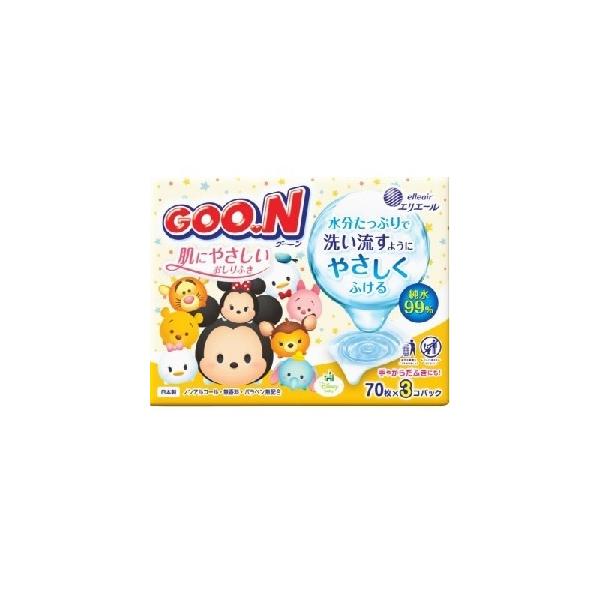 ・水分たっぷりで洗い流すようにやさしくふける！・ふんわり柔らかいナチュラルプレーン不織布を採用。・かわいらしいディズニーツムツムパッケージ。