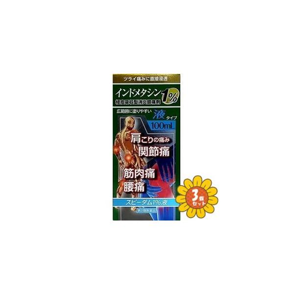 ツライ痛みに直接浸透！インドメタシン配合、経皮吸収型消炎鎮痛剤広範囲に塗りやすい液タイプ