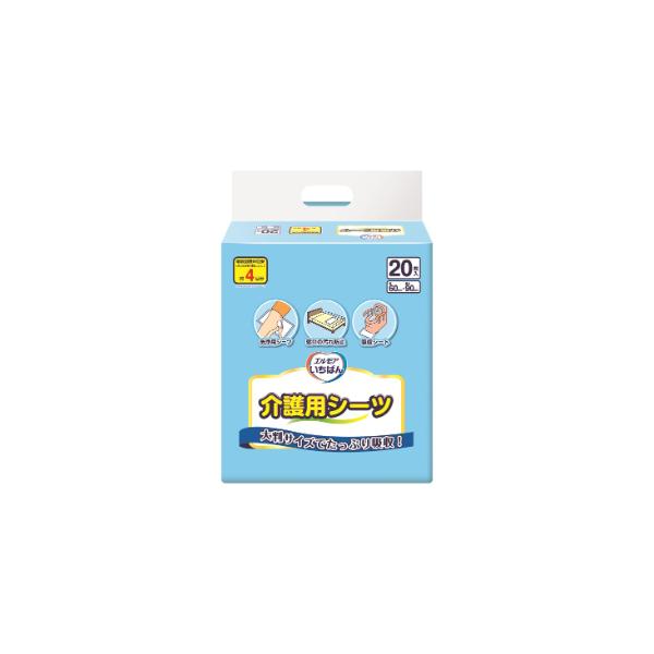 ・排尿約4回分吸収　・おむつサイズ６０ｃｍ×90cm　・吸収シートとしても使用可能　・安心の消臭加工