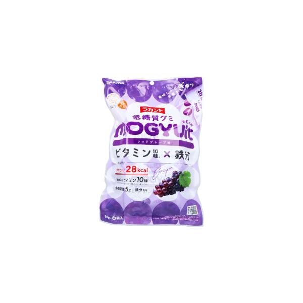 ●10種のビタミン※2、食物繊維、鉄分をバランスよく配合し、美味しさも栄養もぎゅっと詰め込んだ低糖質グミ。●ラカントの甘味成分を使用し、低糖質でおいしく、日々のおやつに栄養をプラス。●噛みごたえしっかりの“もぎゅっと”食感にもこだわり、満足...