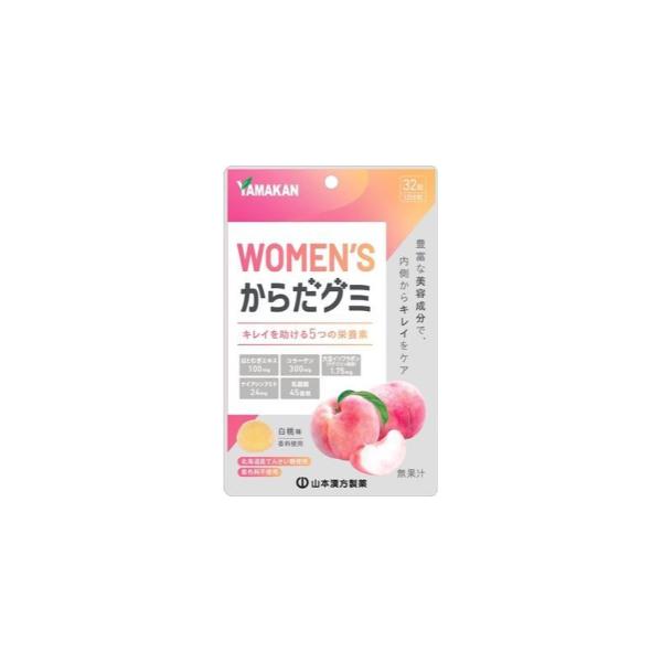 豊富な美容成分で、内側からキレイをサポート。美容をつくる５つの要素「コラーゲン」「はとむぎエキス」「大豆イソフラボン」「ナイアシンアミド「乳酸菌」含有。
