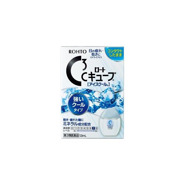 「ロートCキューブ アイスクール」は、うるおいベール＋マルチミネラル＊処方で、レンズをしっとり包み込み、失ったミネラルを補って、乾いた瞳・疲れた瞳を癒します。すべてのコンタクトレンズ(ソフト・ハード・O2・使い捨て)を装着したまま使用でき、...