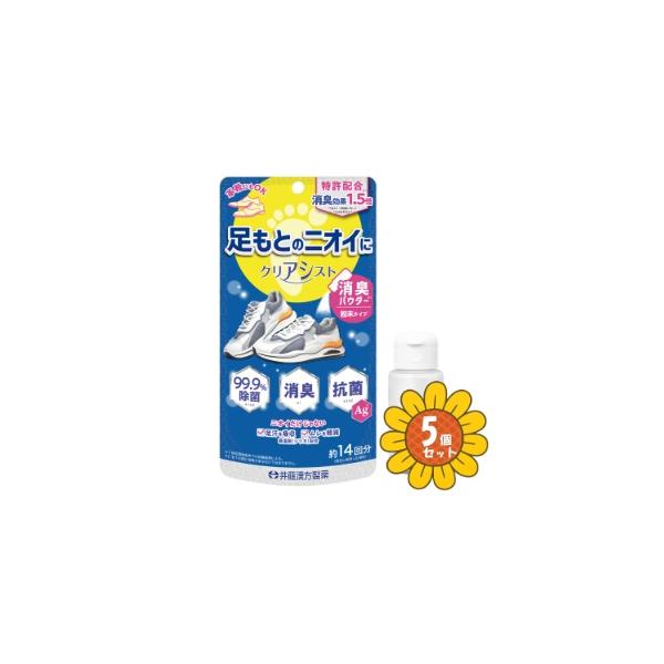 足汗を吸収し、ムレを軽減するシリカを配合！特許配合の消臭パウダーになりました！足汗やムレからくるイヤ〜なニオイに、振りかけるだけで簡単消臭＊できるパウダーです。どんな靴にも使えて、保管や持ち運びに便利なボトルタイプです。