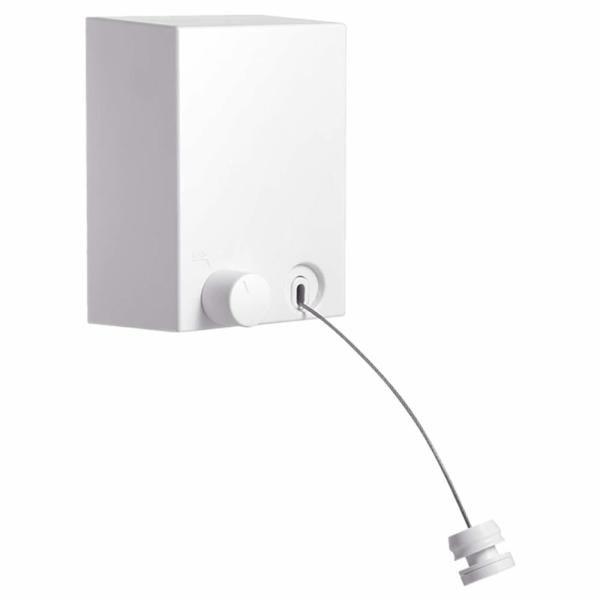 【梅雨対策】雨・雪・花粉・スモッグなどの憂鬱な天候や梅雨季節と台風の日でも楽に洗濯を干すことができます【自由伸縮】自由に伸縮可能で使いやすいし、屋内でスペースをとらない利点があります誤って手放すと、物干しロープがゆっくりと均等に引き込まれ、...