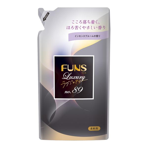 第一石鹸 FUNS ファンス ラグジュアリー柔軟剤 No89 つめかえ用 480ml植物由来の柔軟成分で仕上がりふっくらやわらか 柔軟剤 4902050210667 広告文責：アットライフ株式会社TEL 050-3196-1510 ※商品パ...