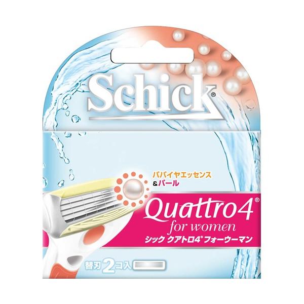 商品名：シック クアトロ4 フォーウーマン 替刃 2コ入JANコード：4891228302795発売元、製造元、輸入元又は販売元：シック・ジャパン区分：化粧品商品番号：101-27253広告文責：アットライフ株式会社TEL 050-3196...