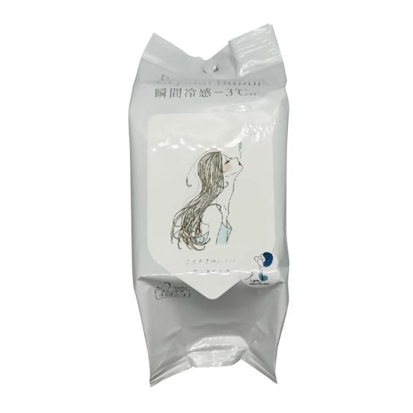 昭和紙工 MISERA リフレッシングシート 30枚 クリスタルバブル瞬間冷感ー３℃　クリスタルバブルの香り 4571429811585 紙製品:ウェットティッシュ:ウェットティッシュ広告文責：アットライフ株式会社TEL 050-3196-...