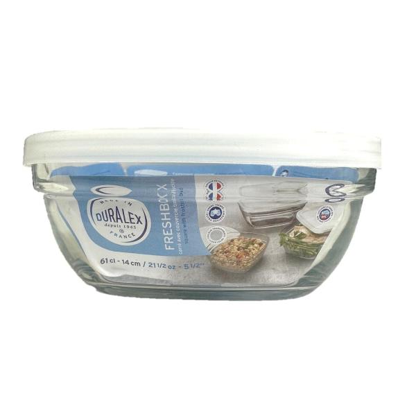 DURALEX デュラレックス フレッシュボックス 透明 610ccガラス製の保存容器です。 4580350290819 キッチン・お掃除用品:台所消耗品:その他台所用品:その他台所用品広告文責：アットライフ株式会社TEL 050-3196...