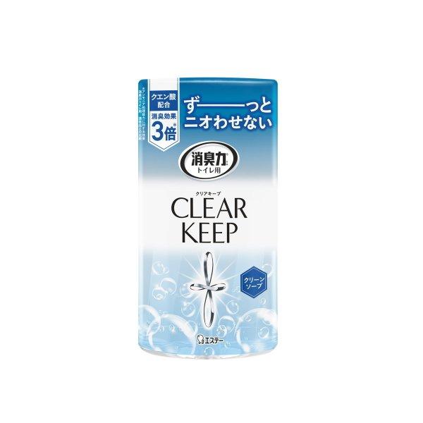 エステー トイレの消臭力 CLEAR KEEP クリアキープ クリーンソープ 400mlクエン酸の力で消臭効果３倍！ トイレ用 消臭 消臭剤 4901070130528 芳香剤・消臭剤:トイレ用広告文責：アットライフ株式会社TEL 050-...