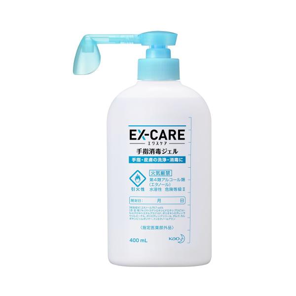 花王プロフェッショナル 業務用 EX-CARE エクスケア 手指消毒ジェル 400mlべたつかずさらっとした使用感 医療・介護従事者の手指・皮膚の洗浄・消毒に。 4901301374950 化粧品・化粧小物:基礎化粧品:クリーム・ジェル広告...