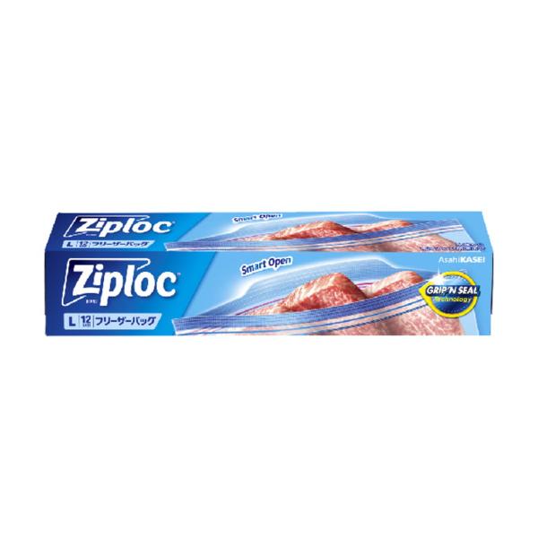 旭化成 ジップロック フリーザーバッグ L 12枚冷蔵から冷凍まで！ キッチン用品 保存袋 4901670116144 キッチン・お掃除用品:お弁当・テーブル用品:保存容器・保存袋:ジッパーバック広告文責：アットライフ株式会社TEL 050...