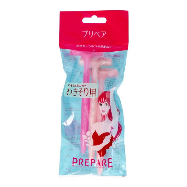 商品名：プリペア わきそり用 3本入JANコード：4901872835676発売元、製造元、輸入元又は販売元：ファイントゥデイ原産国：日本区分：化粧品商品番号：101-16766広告文責：アットライフ株式会社TEL 050-3196-151...