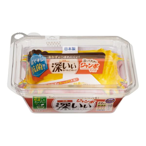 東洋アルミ 抗菌 深いぃ おべんとうカップ 深型 ジャンボスクエア 4色入 22枚入抗菌効果で安心 深くて使いやすい お弁当カップ おかずカップ 4901987218722 キッチン・お掃除用品:お弁当・テーブル用品:お弁当用品:ホイルケー...