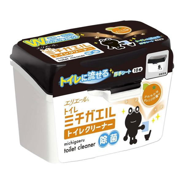 商品名：エリエール ミチガエル トイレクリーナー 本体 10枚入JANコード：4902011730739発売元、製造元、輸入元又は販売元：大王製紙原産国：日本商品番号：101-30881広告文責：アットライフ株式会社TEL 050-3196...