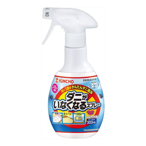 大日本除虫菊 金鳥 キンチョー ダニがいなくなるスプレーV 300ML フローラルソープの香り 虫除けスプレー月に１度のかんたんダニ退治 4987115522220 虫よけ・殺虫・園芸品:ダニ広告文責：アットライフ株式会社TEL 050-3...