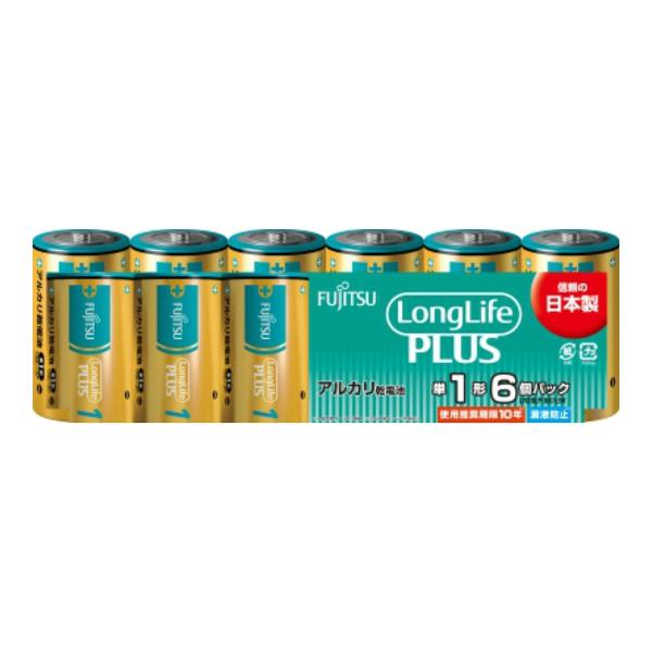 FDK 富士通 ロングライフ プラス LR20LP(6S) 単1形 6個パック１０年保存　日本製 4976680276157 電池・電機製品:乾電池:アルカリ電池広告文責：アットライフ株式会社TEL 050-3196-1510 ※商品パッケ...