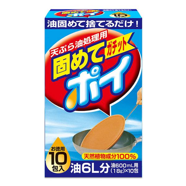商品名：ライオンケミカル 固めてガッチトポイ 10包入内容量：10包JANコード：4900480097124発売元、製造元、輸入元又は販売元：株式会社リベロ原産国：日本商品番号：101-52719ブランド：ライオンケミカル天然油脂成分配合の...