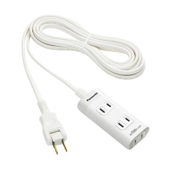 商品名：パナソニック ザ・タップQ 3個口 3m ホワイト WHA2433WPJANコード：4549077306548発売元、製造元、輸入元又は販売元：パナソニック原産国：タイ商品番号：101-60335広告文責：アットライフ株式会社TEL...