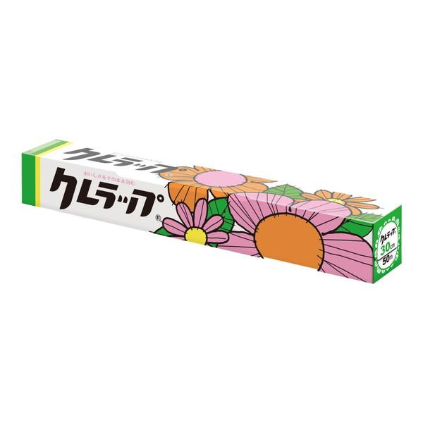 クレハ クレラップ 復刻版 レトロ レギュラー 30cm×50m4901422153625ラップ 昭和レトロ 復刻の要望が強い花柄デザインを再現しました。キッチン・お掃除用品:台所消耗品:ラッピングフィルム広告文責：アットライフ株式会社TE...
