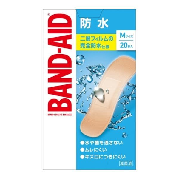 BAND-AID バンドエイド 防水 Mサイズ 20枚入貼り心地が良く、端からはがれにくい「オーバル形」を採用。 4901730230155 衛生用品:絆創膏・ガーゼ:絆創膏広告文責：アットライフ株式会社TEL 050-3196-1510 ...