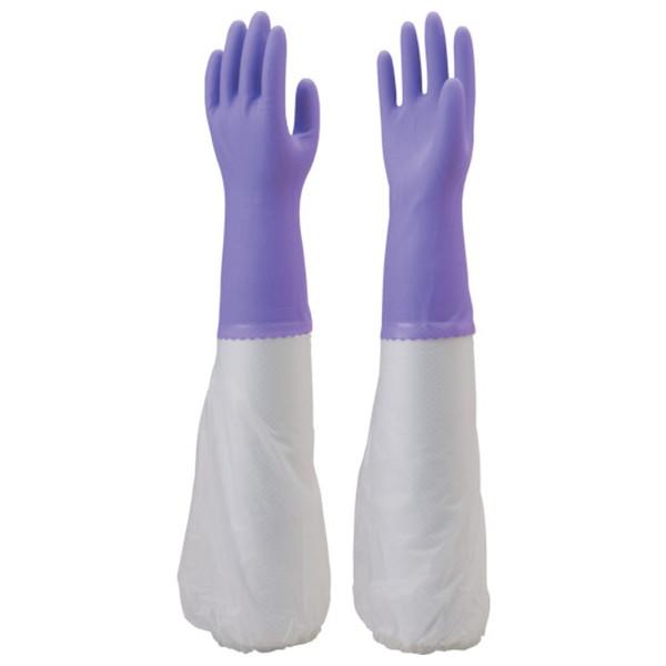 ショーワグローブ 腕カバー付 厚手 L バイオレット4901792014335肩口までのロングタイプ 腕全体をカバーする 作業用手袋■キッチン・お掃除用品:炊事手袋広告文責：アットライフ株式会社TEL 050-3196-1510※商品パッケ...