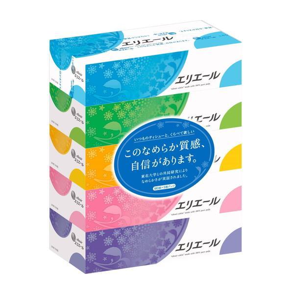 商品名：エリエール ティシュー 360枚(180組)×5個JANコード：4902011713619発売元、製造元、輸入元又は販売元：大王製紙原産国：日本商品番号：101-30560広告文責：アットライフ株式会社TEL 050-3196-15...