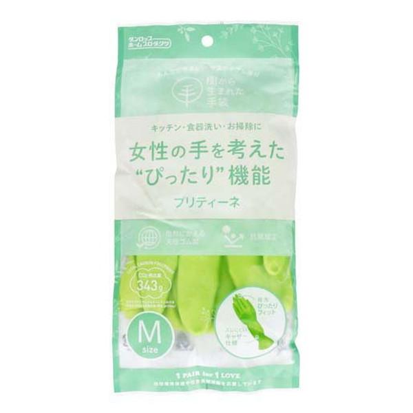 ダンロップ 樹から生まれた手袋 プリティーネ M グリーン 1双 ゴム手袋4904510997286デザイン性を重視したプリティーなフォルムとカラーが、毎日の暮らしに彩をそえます。キッチン・お掃除用品:炊事手袋・使い捨て手袋:炊事手袋広告文...