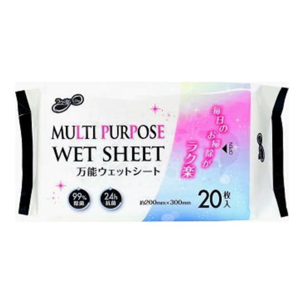 昭和紙工 ラク楽LIFE なんでもふける 万能ウエットシート 20枚毎日のお掃除がラク楽 万能シート ウェットシート 4957434010258 キッチン・お掃除用品:住居用洗剤:その他広告文責：アットライフ株式会社TEL 050-3196...