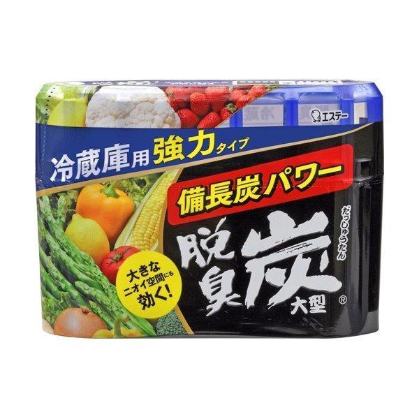 エステー 脱臭炭 冷蔵庫用 大型 脱臭剤 240g4901070114306備長炭パワーで強力脱臭！■キッチン・お掃除用品:台所消耗品:冷蔵庫用脱臭剤広告文責：アットライフ株式会社TEL 050-3196-1510※商品パッケージは変更の場...