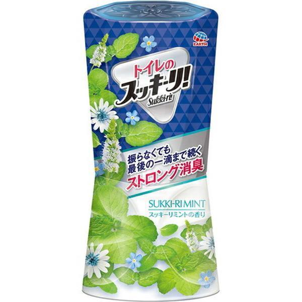 アース製薬 トイレのスッキーリ! スッキーリミントの香り 400ml4901080649317振らなくても最後の一滴まで続く消臭効果 トイレの消臭剤■芳香剤・消臭剤:トイレ用広告文責：アットライフ株式会社TEL 050-3196-1510※...