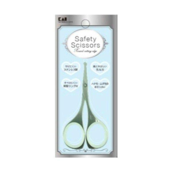 貝印 KQ3114 セーフティハサミ 樹脂リング付4901601303087かわいいの基本は身だしなみから■化粧品・化粧小物:メイク雑貨・美容小物:ボディケア小物広告文責：アットライフ株式会社TEL 050-3196-1510※商品パッケー...