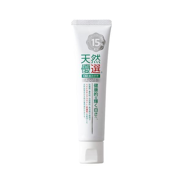 宇部マテリアルズ 天然優選Apa15 薬用歯みがき 120g ハミガキ4950367070795天然成分主体の無発泡歯みがきです。歯みがき粉■バス・洗面用品:オーラル:歯磨き粉広告文責：アットライフ株式会社TEL 050-3196-1510...