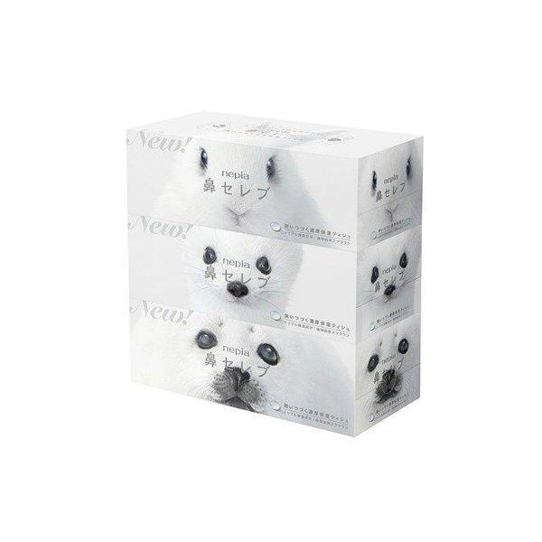 ネピア 鼻セレブ ティシュ 200組×3個 パック4901121636078潤いつづく濃厚保湿ティシュ ティッシュペーパー■紙製品:ティッシュペーパー:ボックス広告文責：アットライフ株式会社TEL 050-3196-1510※商品パッケージ...