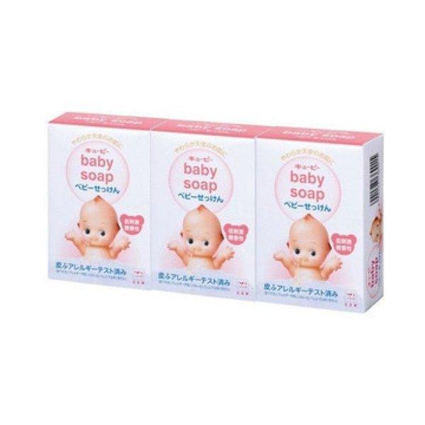 牛乳石鹸 キューピー ベビーせっけん 3コパック 低刺激・色素無添加・微香性4901525371032デリケートな赤ちゃんのお肌を守る安心の石けん。 せっけん■ベビー・キッズ用品:ベビースキンケア広告文責：アットライフ株式会社TEL 050...