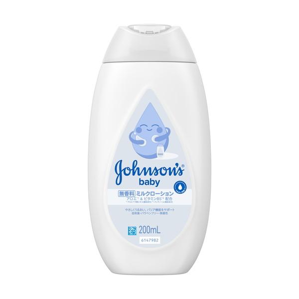 ジョンソン ベビーローション 無香料 200ml ミルクローション4901730250184１本で顔もからだにも使える赤ちゃんの肌にやさしいベビーローション。■ベビー・キッズ用品:ベビースキンケア広告文責：アットライフ株式会社TEL 050...